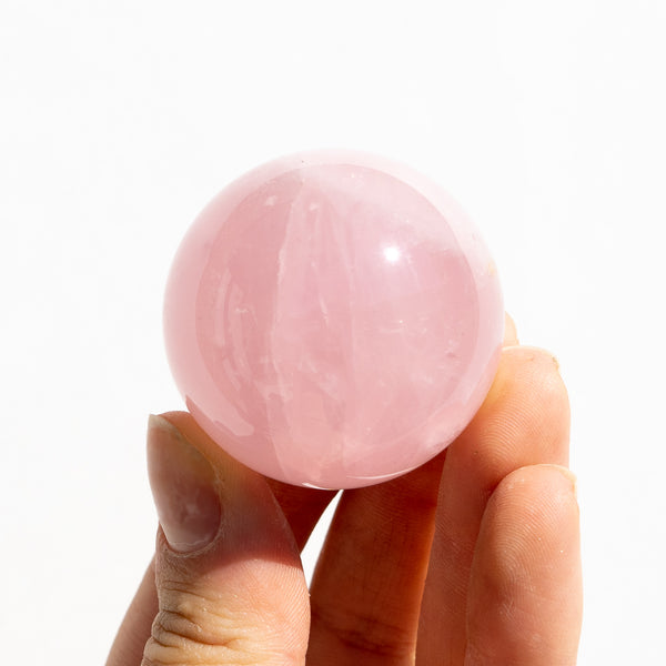Mini Rose Quartz Spheres – Azura Naturals