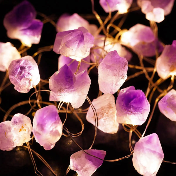 LED Crystal String Lights – Azura Naturals