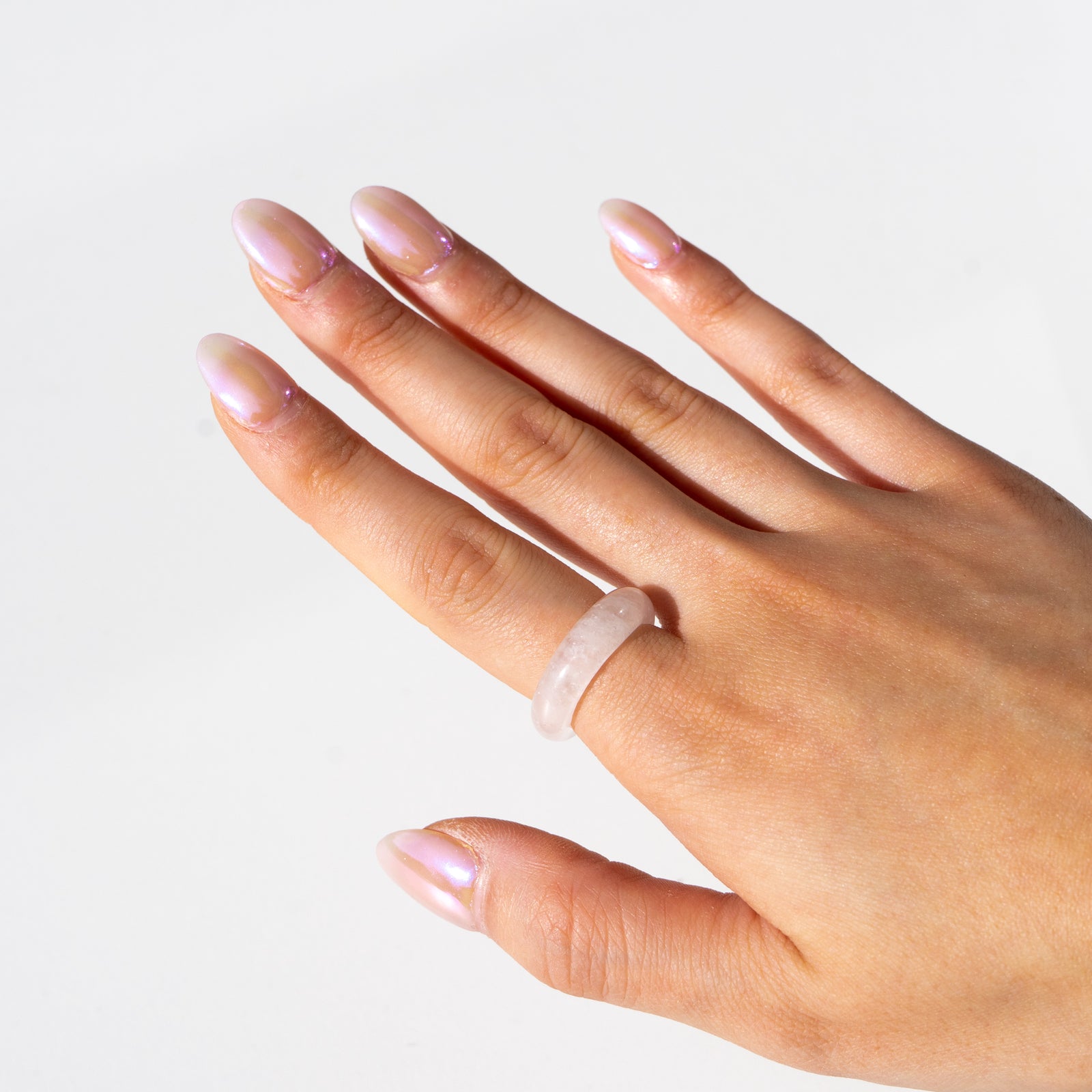 Crystal band rings store
